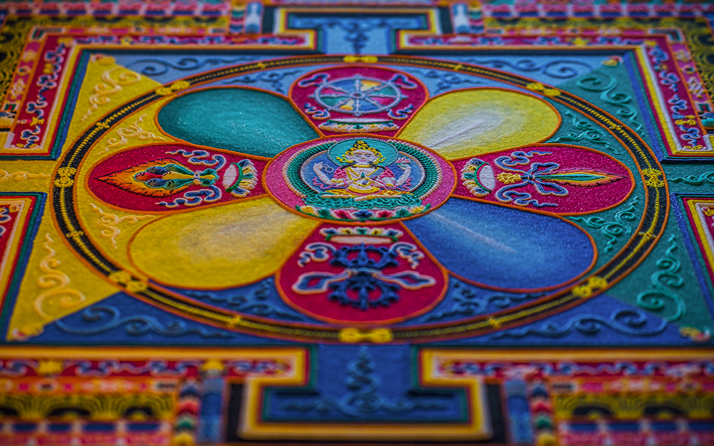 Sacred Detail: The Completion and Dismantling of the Sand Mandala ...